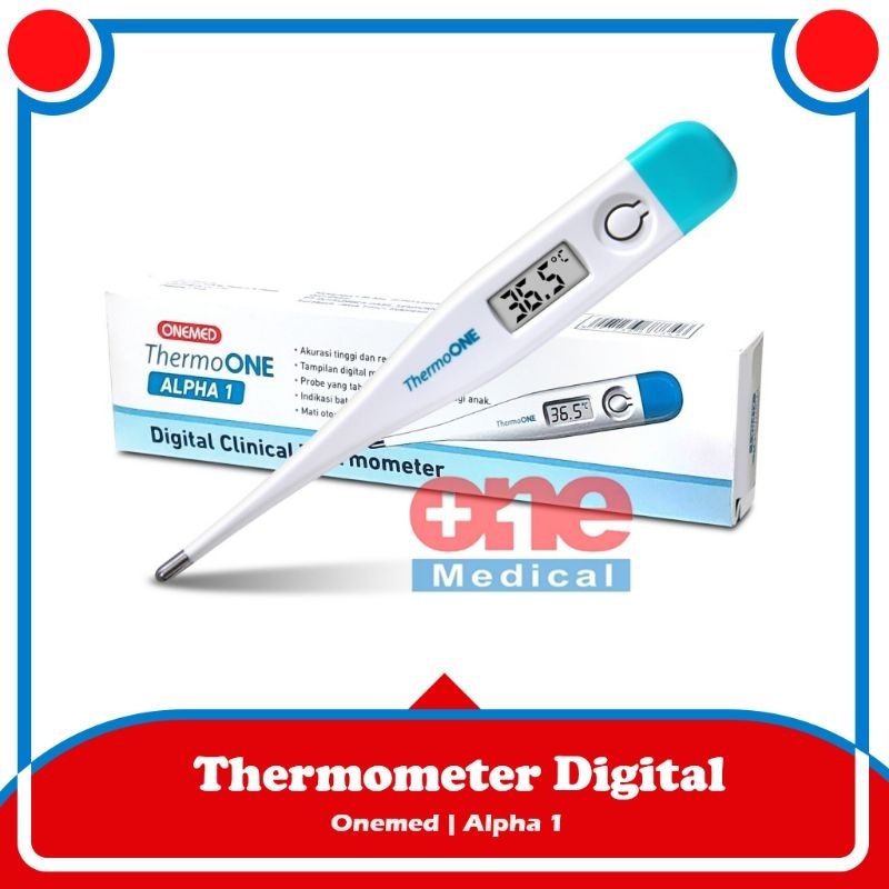Jual Termometer Digital OneMed Thermometer Alat Ukur Suhu Tubuh ...