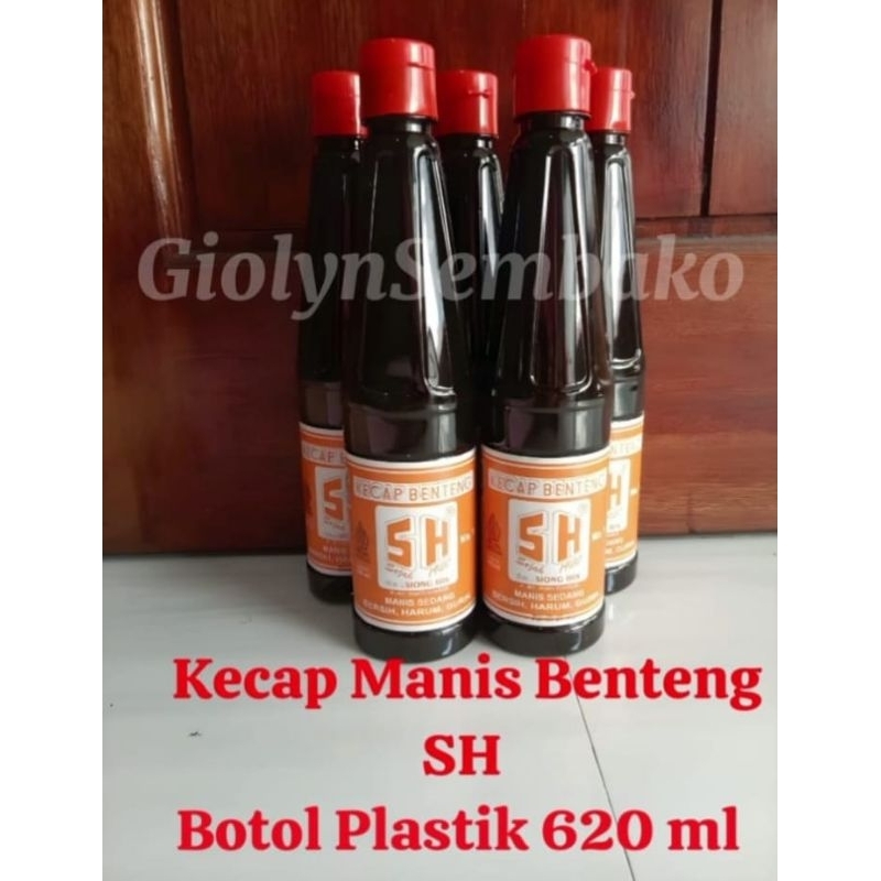 Jual Kecap Manis Sedang Benteng SH Botol Plastik 620ml | Shopee Indonesia