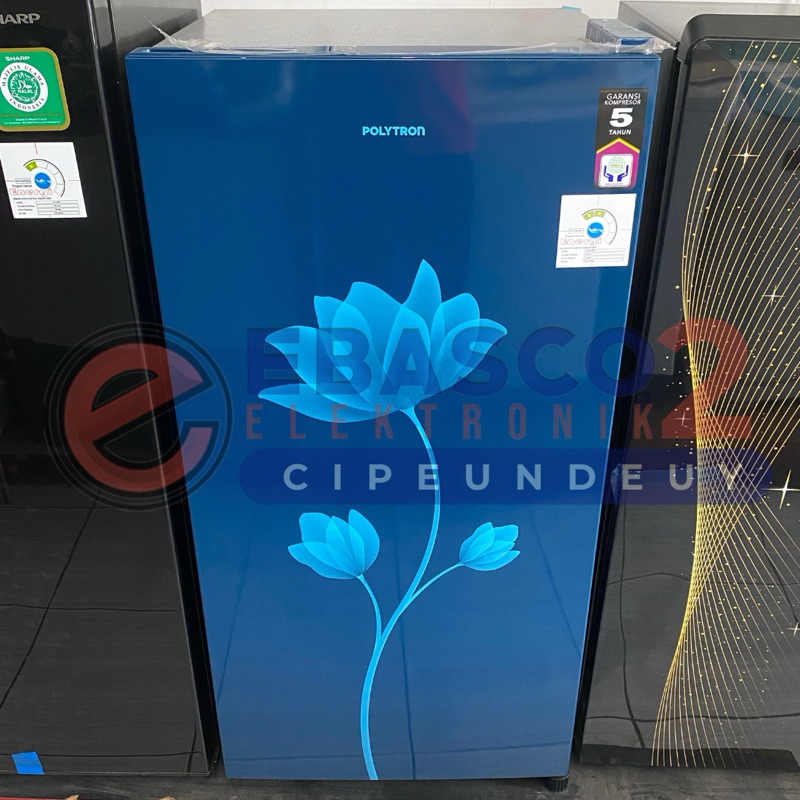 Jual POLYTRON Kulkas 1 Pintu PRB 179 R/B - Kapasitas 168 Liter | Shopee ...