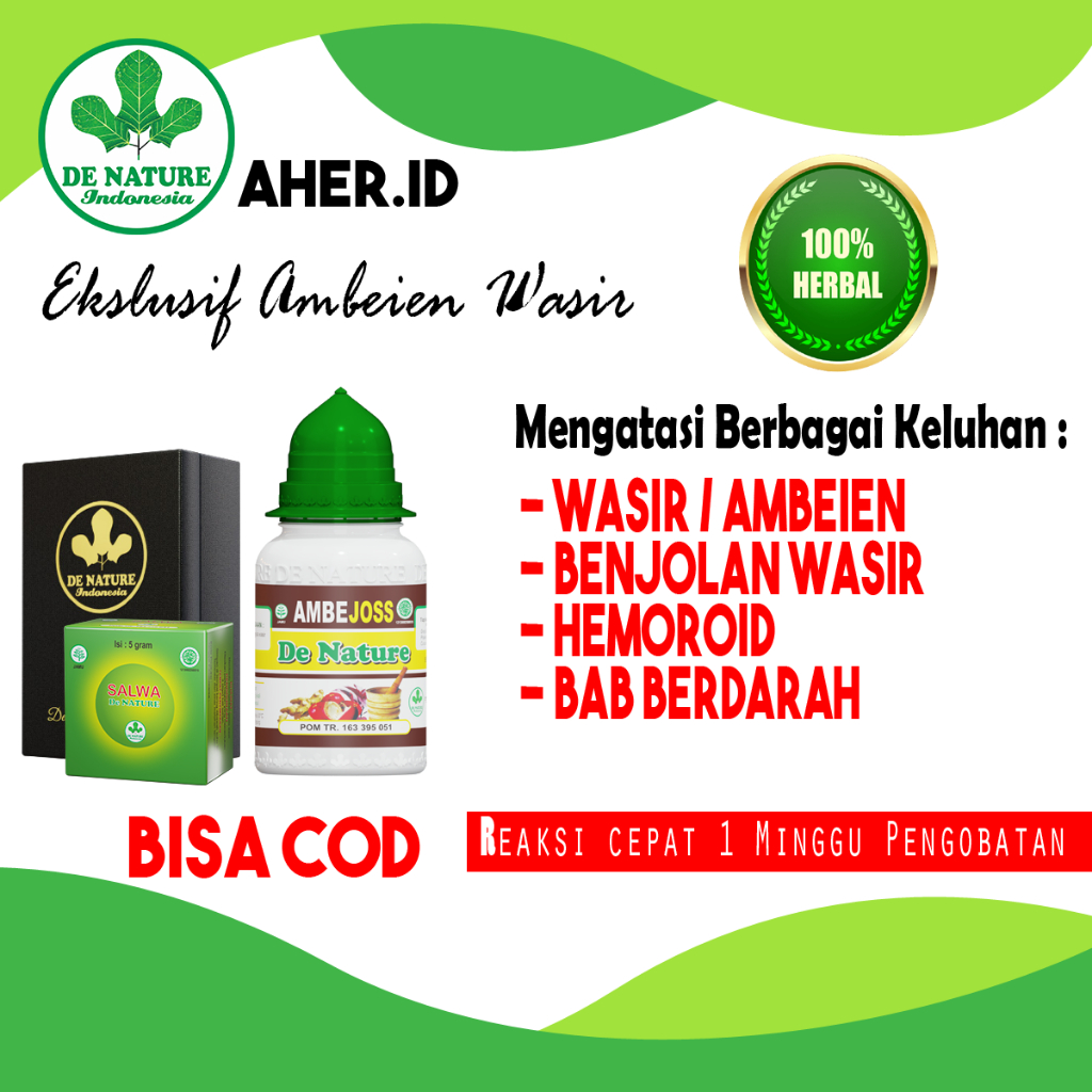 Jual Obat Wasir Ambeien Ambeyen Ambejos Salep Wasir Salwa Herbal De ...