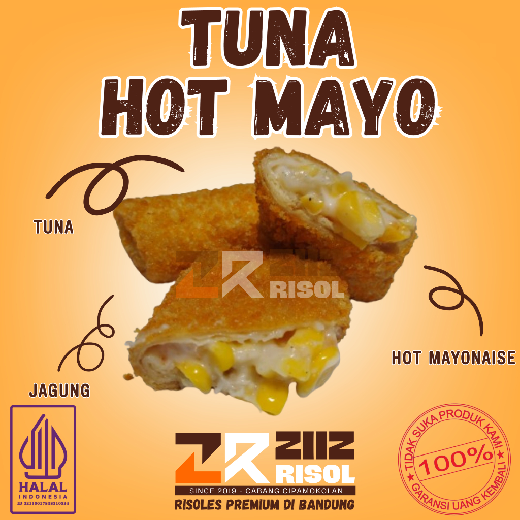 Jual Risol Tuna Hot Mayo - Risoles Premium Frozen Food | Shopee Indonesia