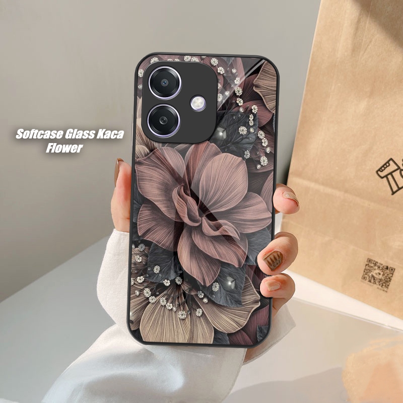 Jual SOFTCASE GLASS KACA HP OPP* A3X CASING HANDPHONE OP A3X TERBARU ...
