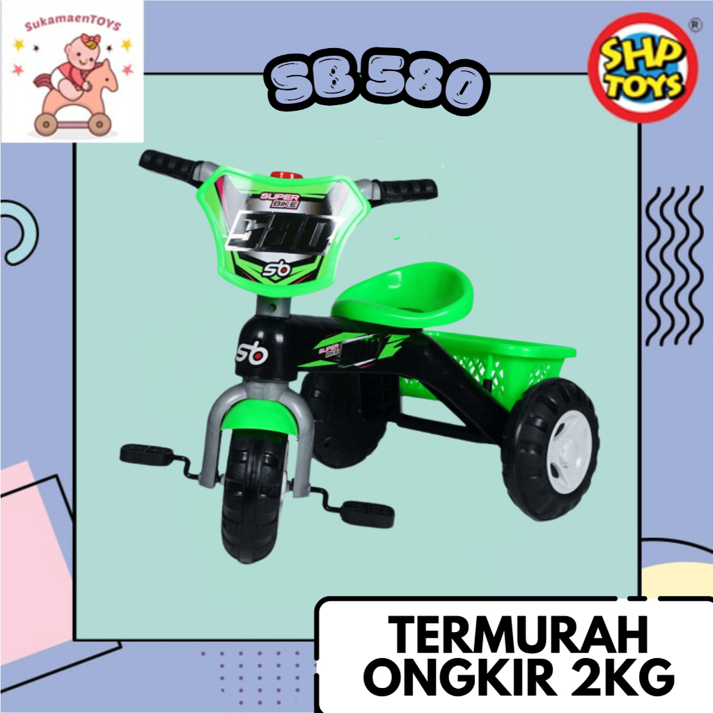 Jual MAINAN MAENAN TUNGGANG ANAK SEPEDA TRICYCLE SEPEDA RODA TIGA SB ...