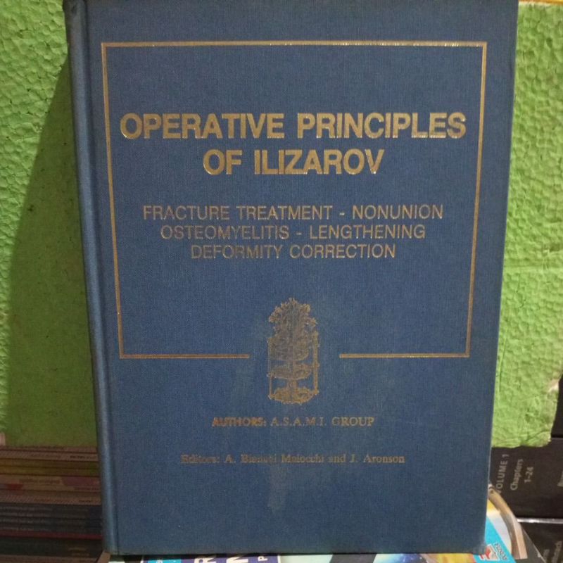 Jual Operative Principles of ILIZAROV ( hacd cover / ORIGINAL ...