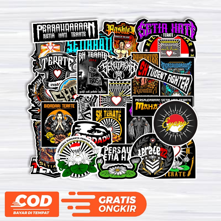 Jual Stiker PSHT/Stiker sh terate psht 1922/Sticker Setia Hati Terate 1922 | Shopee Indonesia