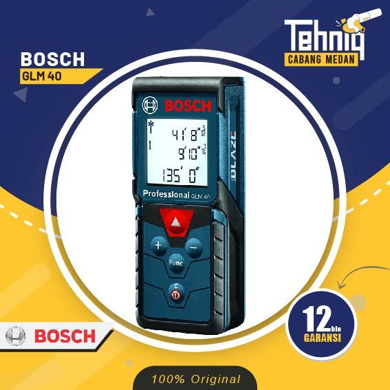 Jual Meteran Laser Digital Bosch GLM 40 Laser Rangefinder 40 Meter | Shopee Indonesia