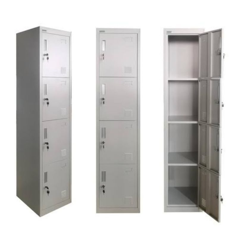 Jual Loker Besi 4 Pintu / Lemari Besi 4 Pintu / Loker Besi 4 Susun ...