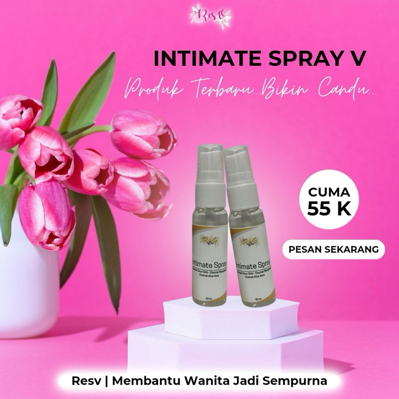 Jual spray pengunci 30ml ( intimate spray v ) by resv terbukti ampuh ...