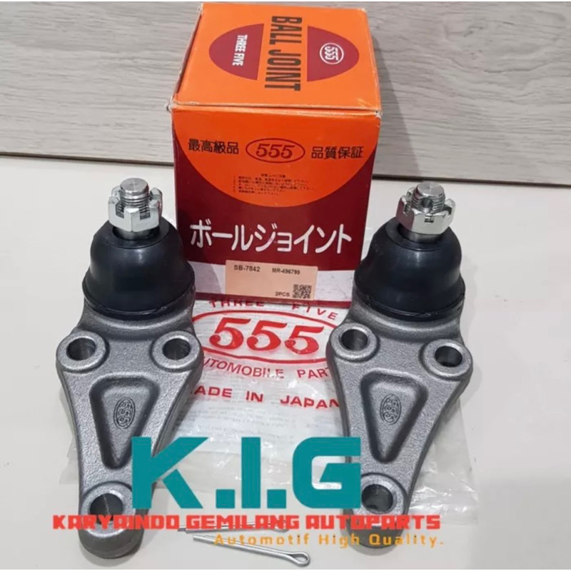 Jual BALL JOINT LOW BAWAH PAJERO SPORT STRADA TRITON NEW/OLD ASLI 555 ...