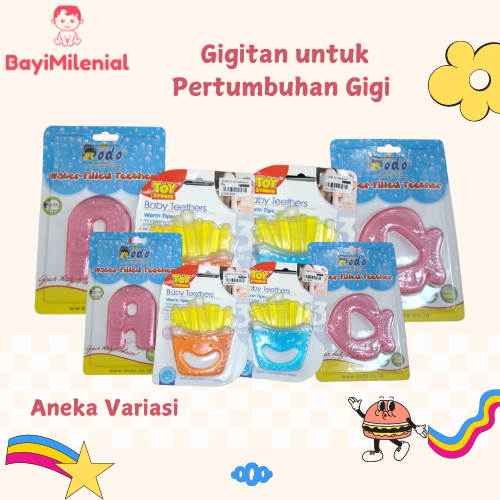 Jual Baby Teethers Mainan Gigitan Untuk Pertumbuhan Gigi Bayi | Shopee ...