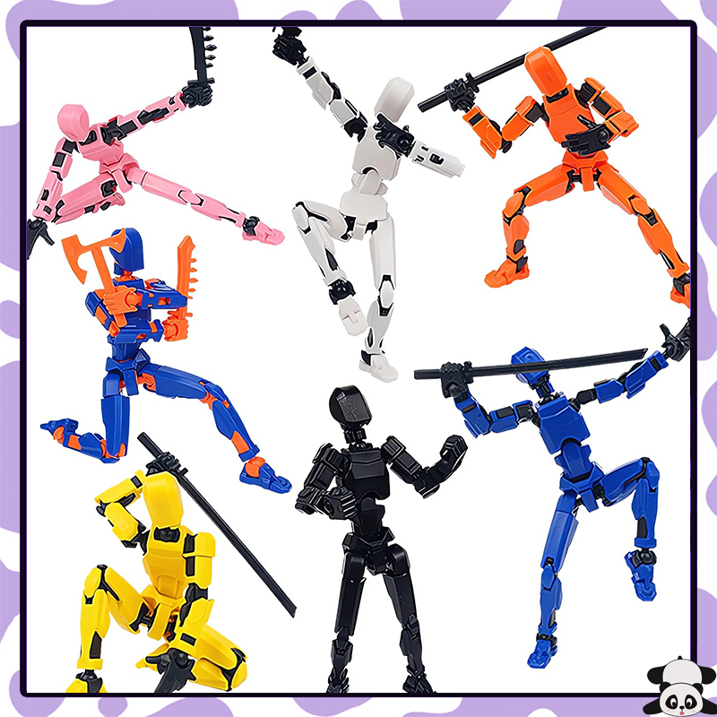 Jual Dummy 13 Action Figure Dummy 3D Mainan Pergeseran Bentuk Bergerak ...
