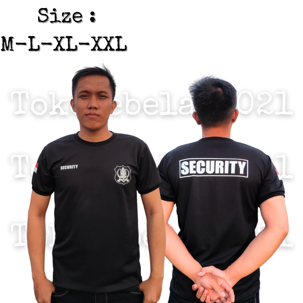 Jual KAOS SECURITY JERSEY DRYFIT TERBARU - BAJU DALAMAN SATPAM KEAMANAN ...