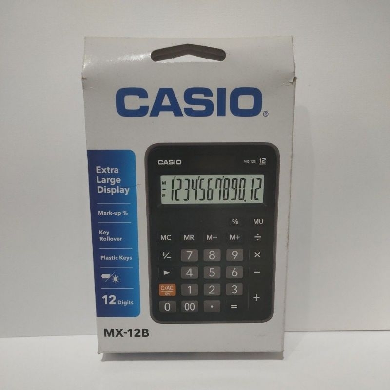 Jual kalkulator Casio MX-12B original | Shopee Indonesia