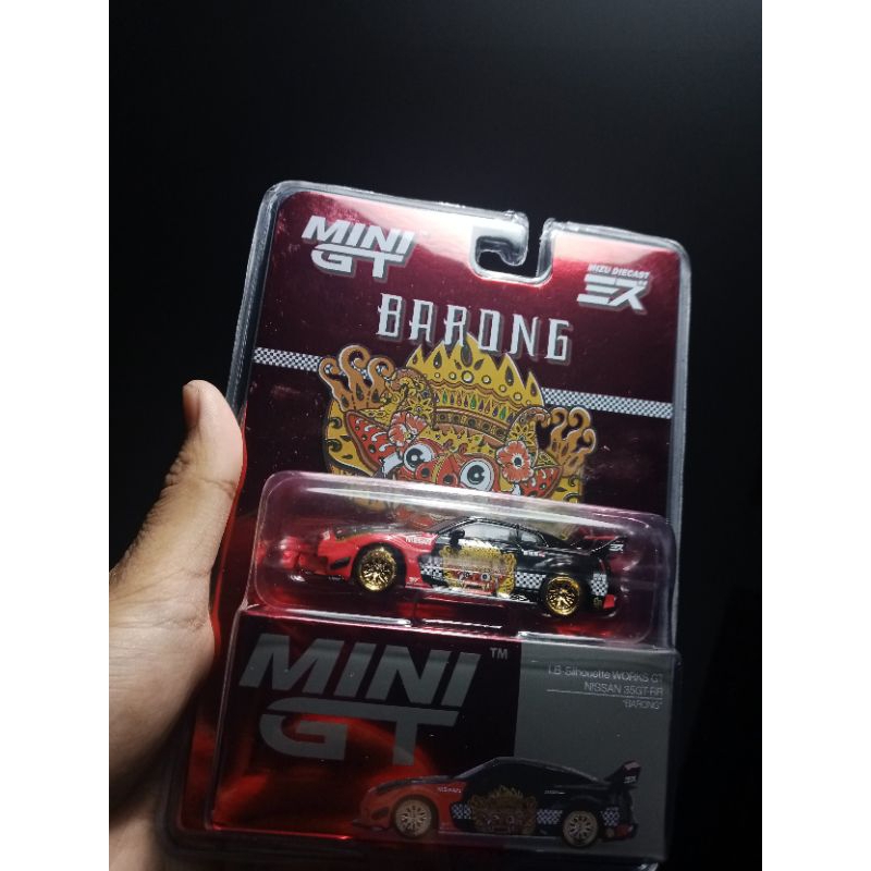 Jual MINI GT BARONG R35 LBWK SEGEL | Shopee Indonesia