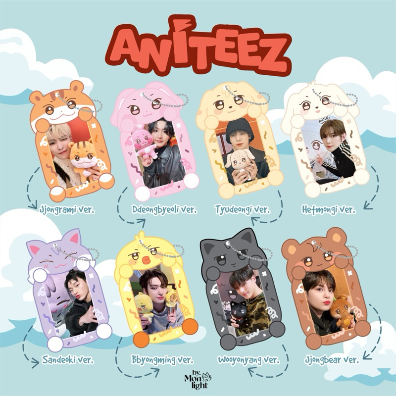 Jual PO PC Holder Aniteez Characters - ATEEZ (Baca Deskripsi) | Shopee ...