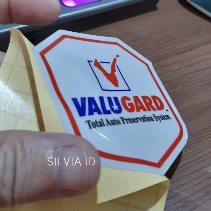 Jual sticker stiker mobil VALUGARD UNIVERSAL harga 1 pcs | Shopee Indonesia