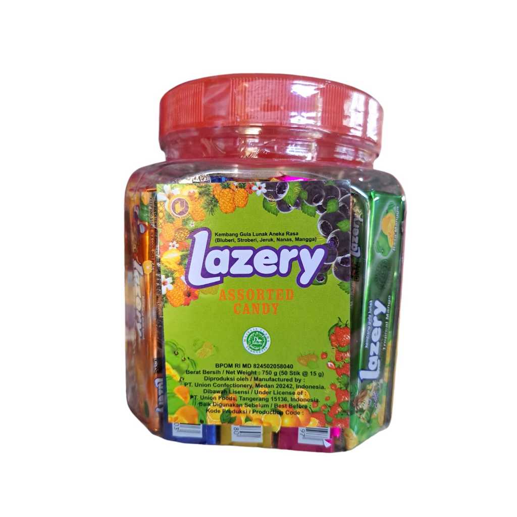 Jual lazery permen kunyah stik 1 ples isi 50 pcs | Shopee Indonesia
