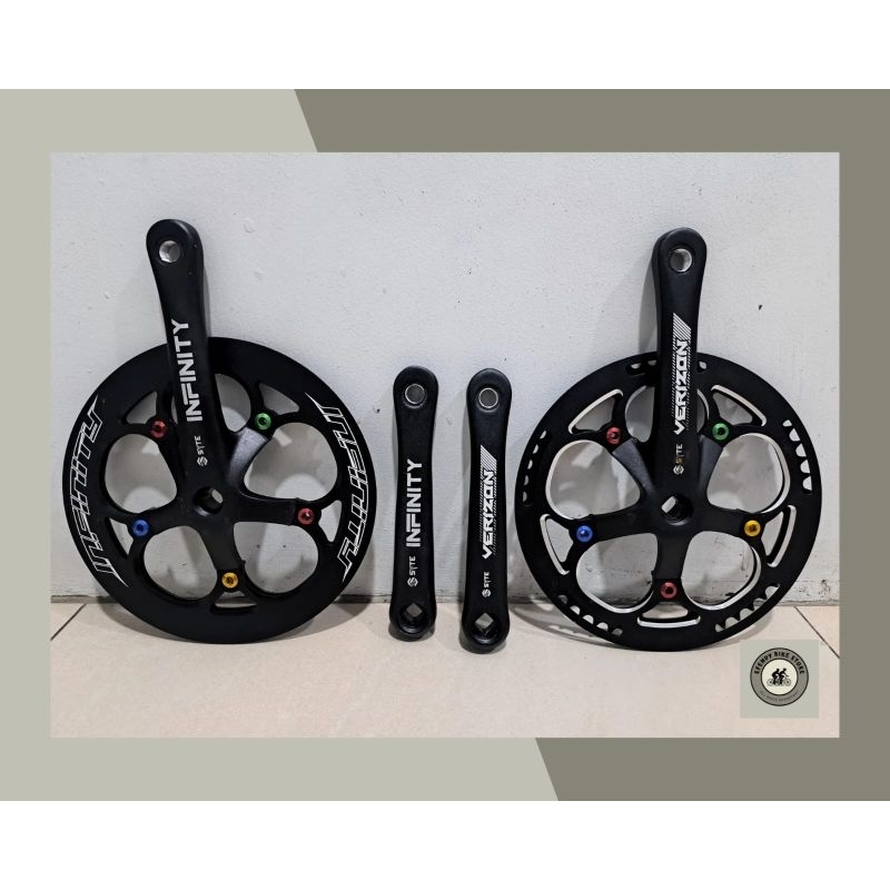 Jual Gir Gear Crank 53T Alloy SYTE Single 1 susun Crank Sepeda 1 susun ...