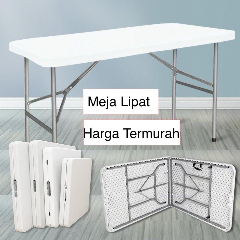 Jual Meja Lipat Panjang Serbaguna Meja Laptop Makan Belajar Kerja ...