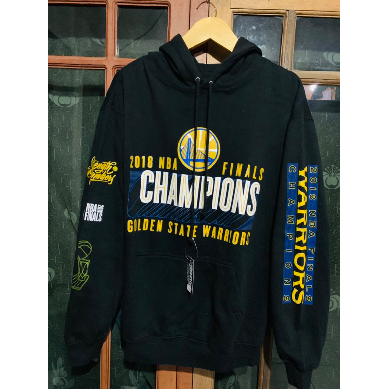 Jual Nba Fanatics Golden State Warrior Final 2018 hoodie | Shopee Indonesia