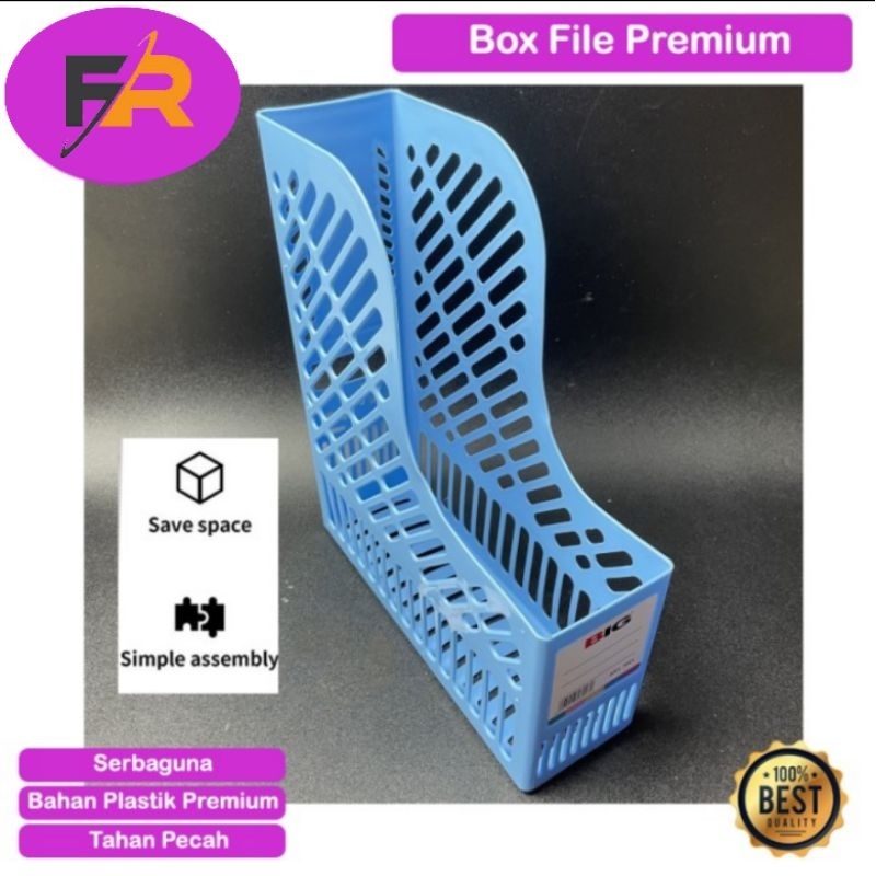 Jual Box File Plastik PVC Keranjang Berkas Kotak Penyimpanan Dokumen ...