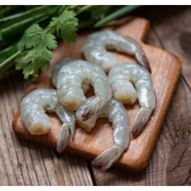 Jual Peeled Prawn Fresh (Udang Kupas Fresh) - Golden Bali Fish Market ...