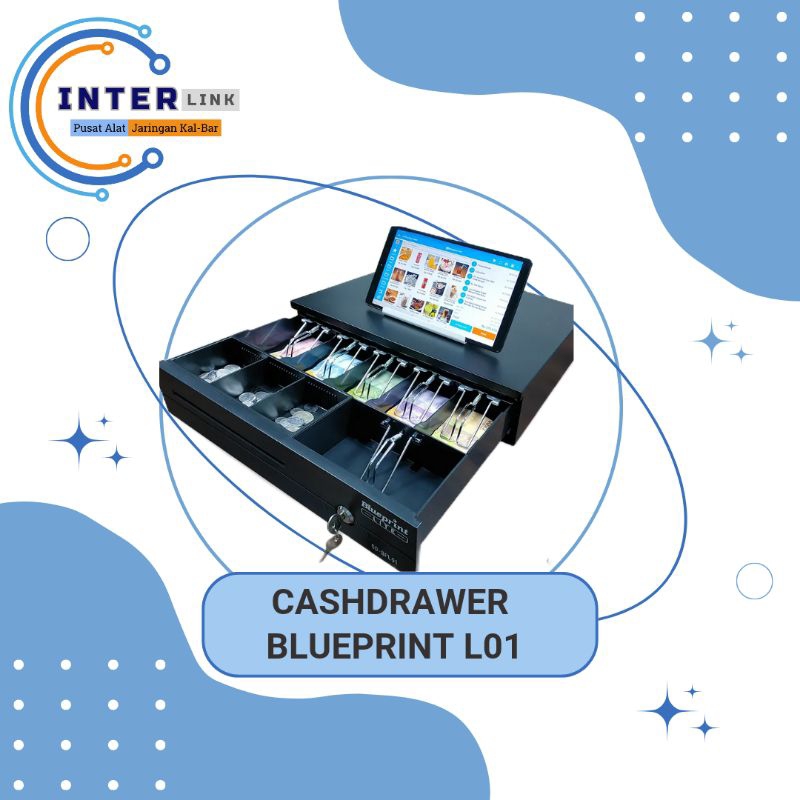 Jual Cash Drawer Blueprint | Shopee Indonesia