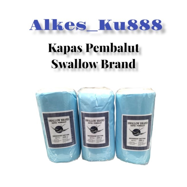 Jual KAPAS SWALLOW 250 GR | Shopee Indonesia