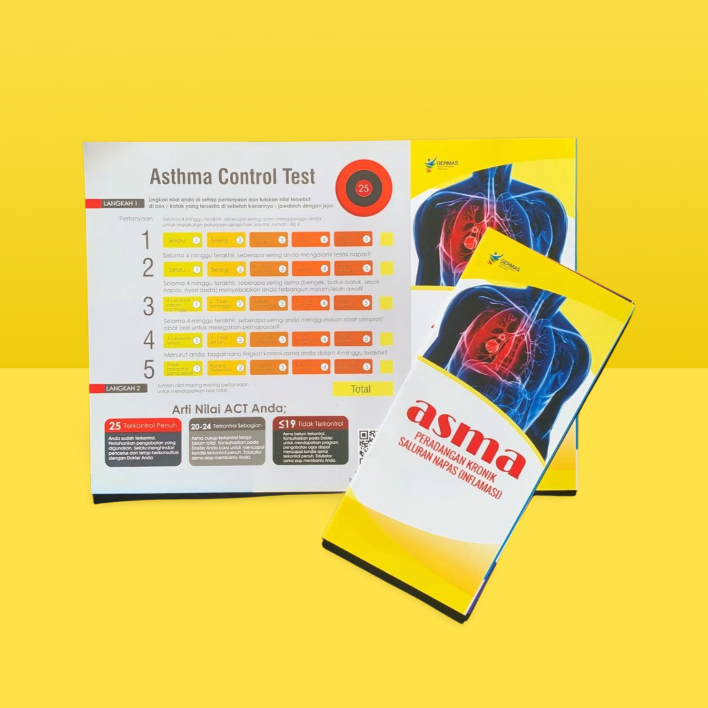 Jual Brosur Kesehatan | Leaflet Asthma Control Test | Pencegahan dan ...
