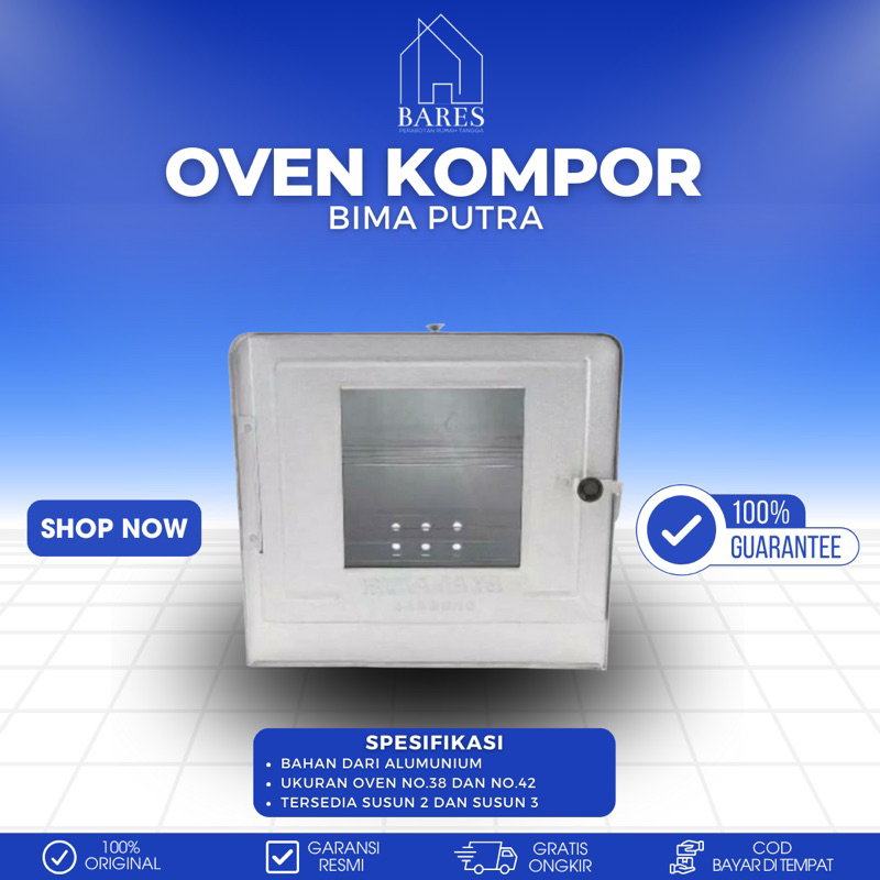 Jual Oven Kompor Bima Putra Oven Tangkring Susun 2 dan Susun 3 | Shopee ...