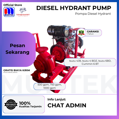 Jual Diesel Hydrant Pump - Pompa Diesel Hydrant Pemadam Kebakaran ...
