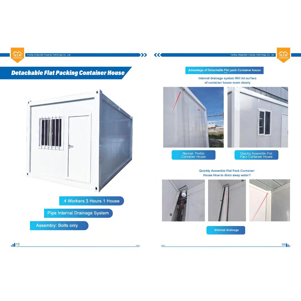 Jual Rumah Kontainer / Rumah Portable siap pakai / Portable Container ...