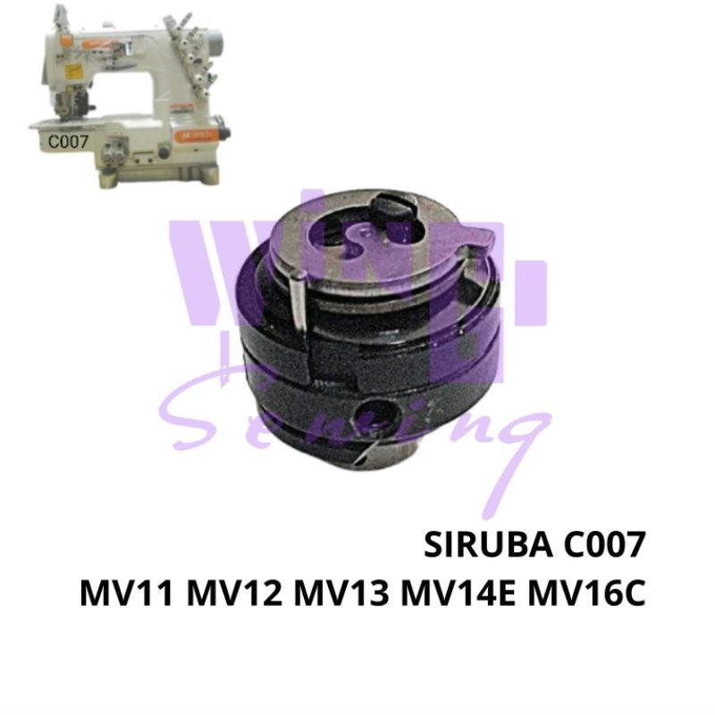 Jual MV16 SIRUBA C007 Eccentric Kasar Halus Set Mesin Jahit Overdeck ...