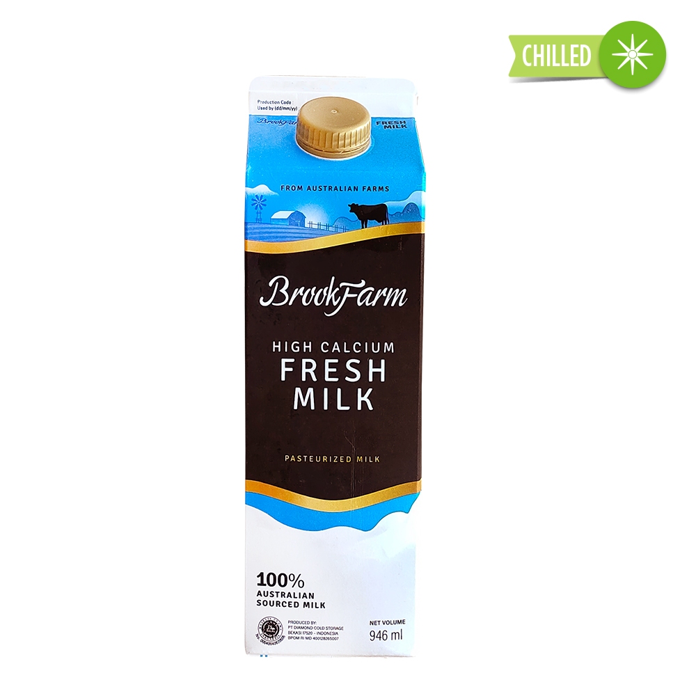 Jual Brookfarm Fresh Milk Plain 946Ml | Shopee Indonesia