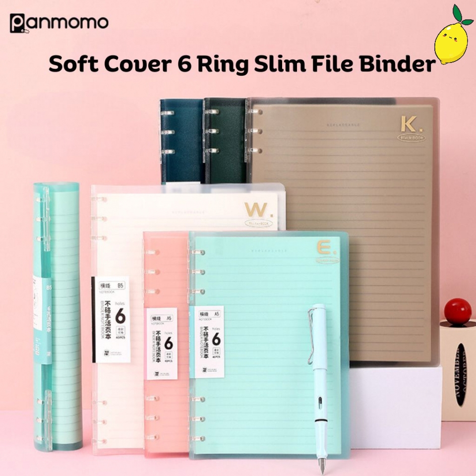 Jual Buku Binder Soft Cover 6 Ring Slim File Binder | Shopee Indonesia