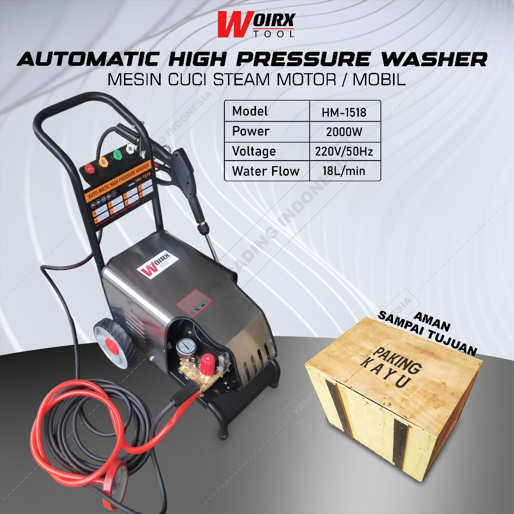 Jual Mesin Semprot Cuci Motor Mobil Otomatis Jet Cleaner Automatic High ...