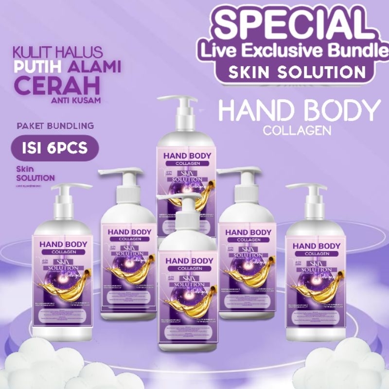 Jual PAKET USAHA 6PCS SKIN HANBODY COLLAGEN SERIES KEMASAN BARU 6PCS ...