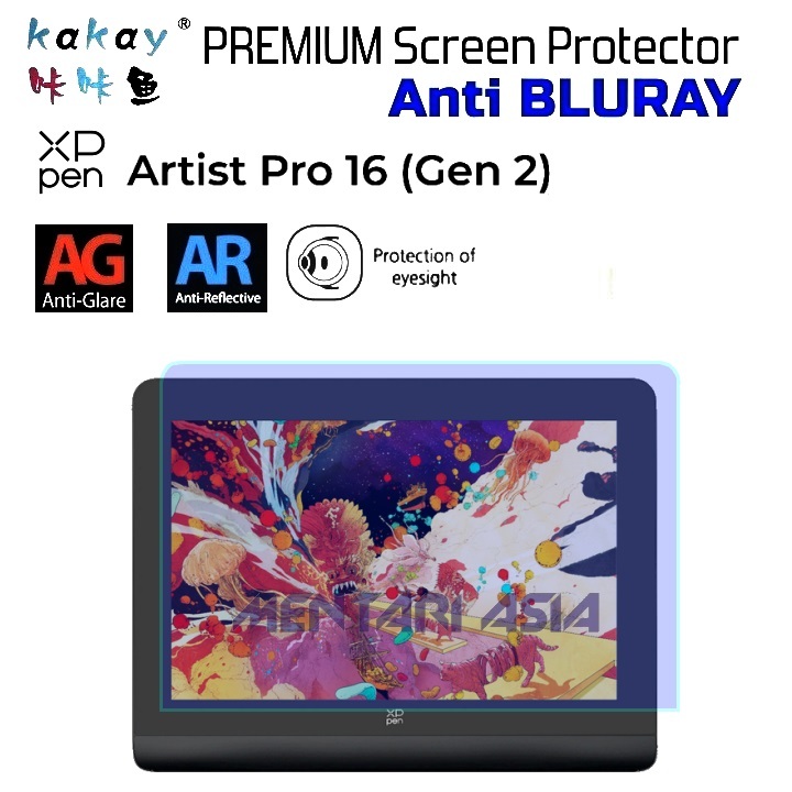 Jual Screen Protector XP Pen Artist Pro 16 Gen-2 2024 - KAKAY PREMIUM ...