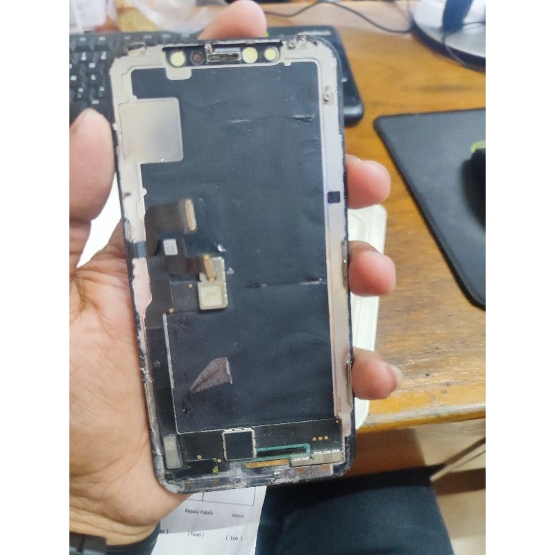 Jual lcd ip x retak sehelai | Shopee Indonesia