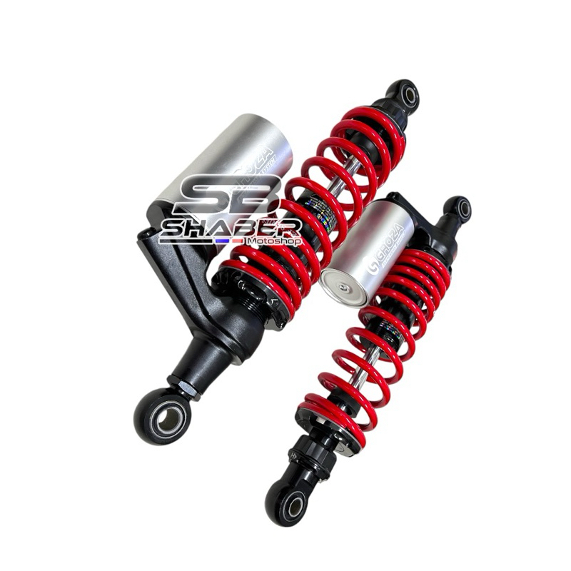 Jual Shock Belakang RX King 340MM Groza Merah Red EF Series | Shopee ...