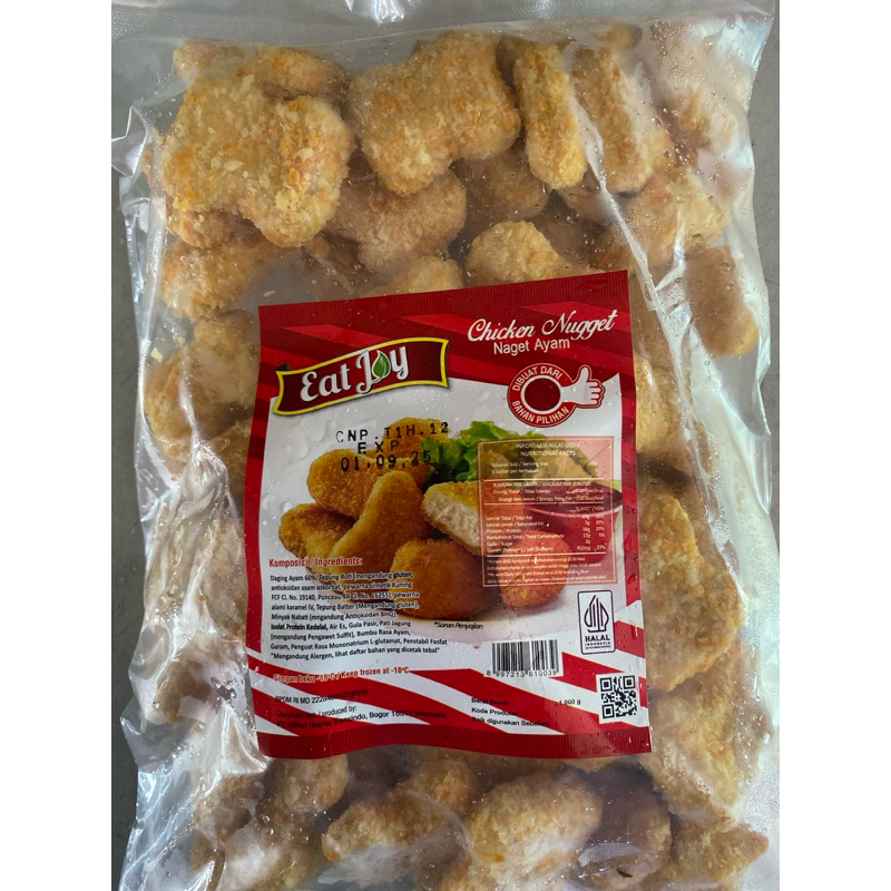 Jual Eatjoy Chicken Nugget Premium 1kg | Shopee Indonesia