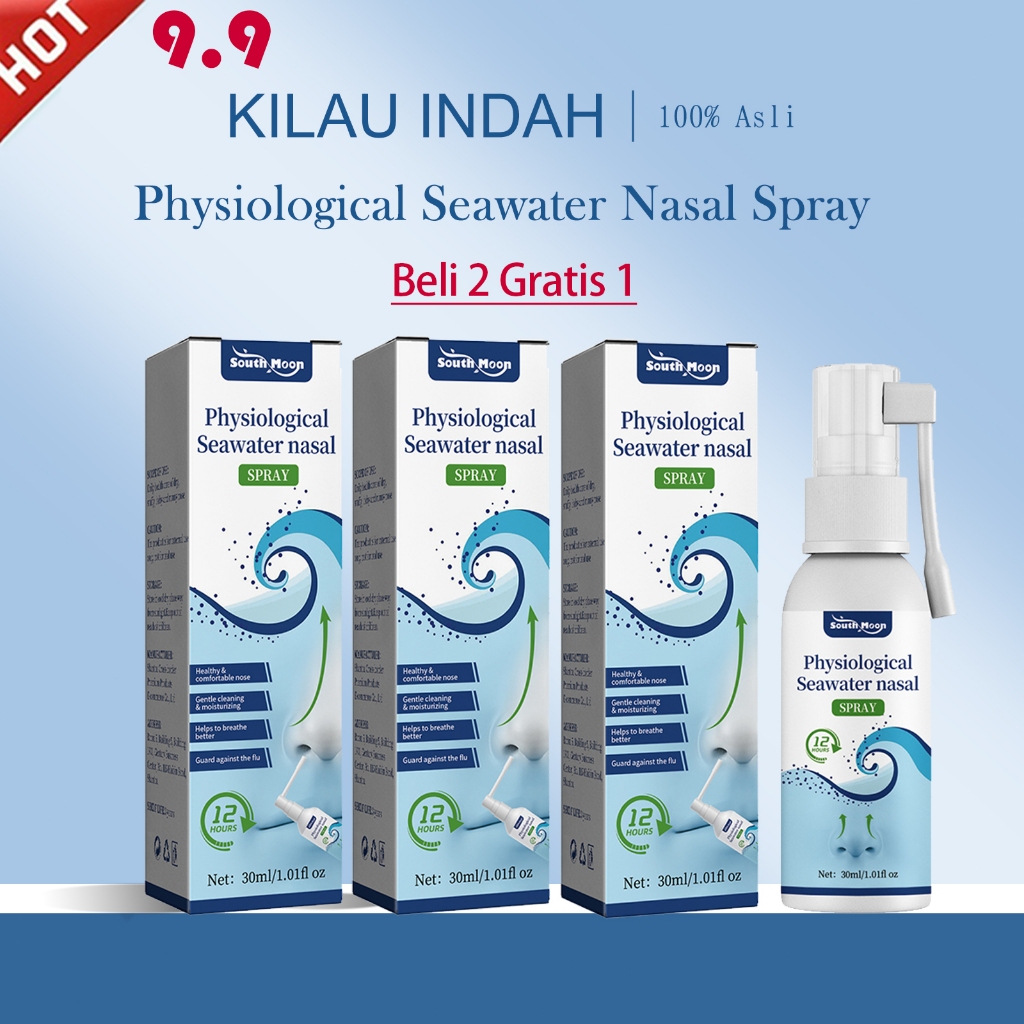 Jual South Moon Nasal Spray Air laut fisiologis Rhintis Spray 30ml ...