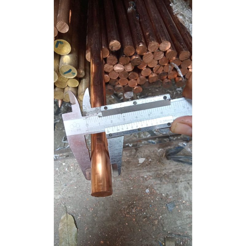 Jual Grounding Rood / As Tembaga murni 16mm x 2meter | Shopee Indonesia