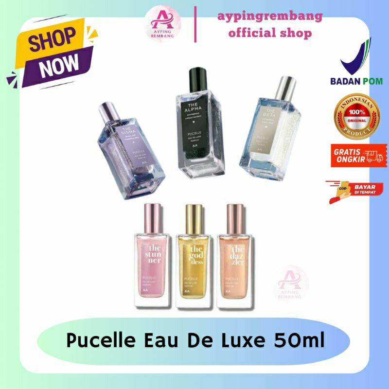 Jual Pucelle Eau De Luxe Cologne 50ml | Parfum Remaja | Shopee Indonesia