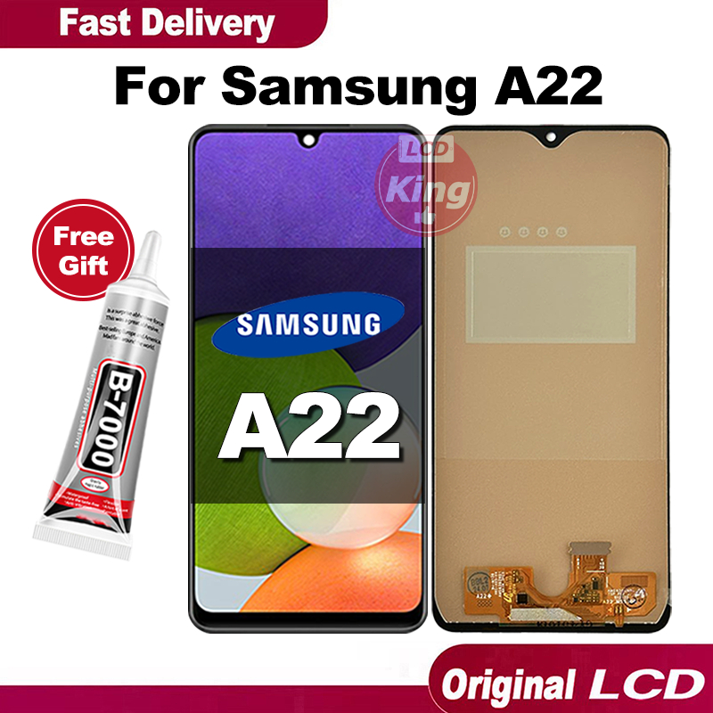 Jual LCD FOR Samsung A22 TOUCHSCREEN Fullset Meningkatkan Kecerahan ...