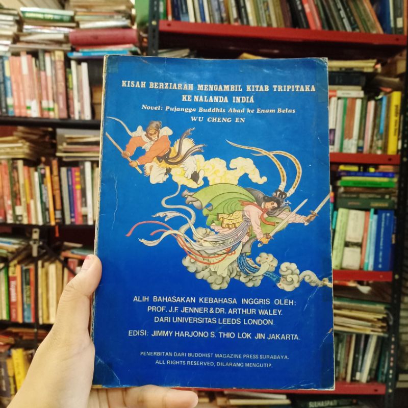 Jual Kisah Berziarah Mengambil Kitab Tripitaka Ke Nalanda India - Jimmy ...
