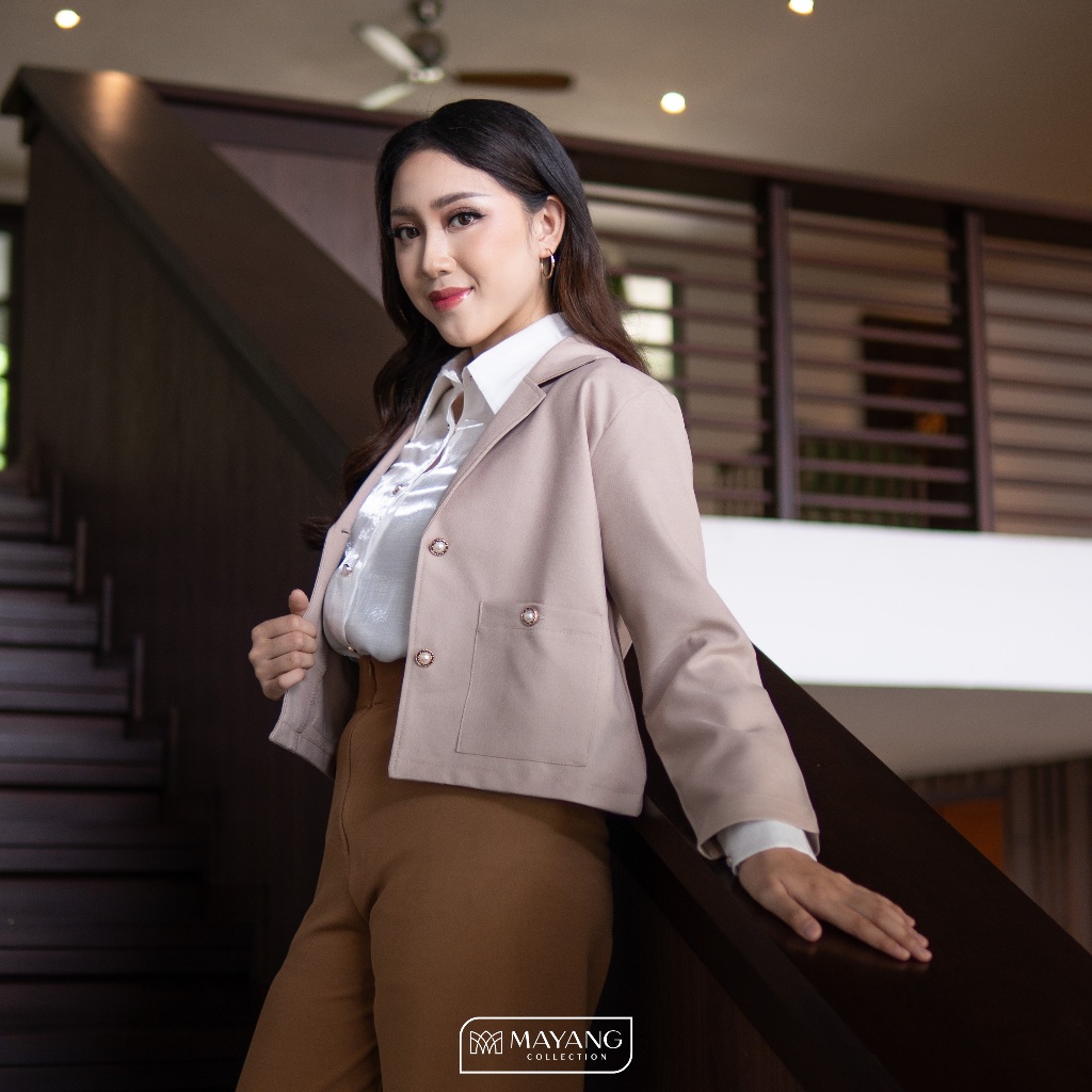 Jual Mayang Collection - Noona Blazer | Blazer Wanita Kantor Atasan ...