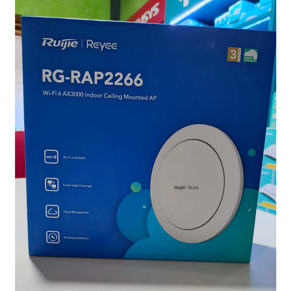 Jual Ruijie RG-RAP2266 Wifi 6 AX3000 Ceiling Mount AP | Shopee Indonesia
