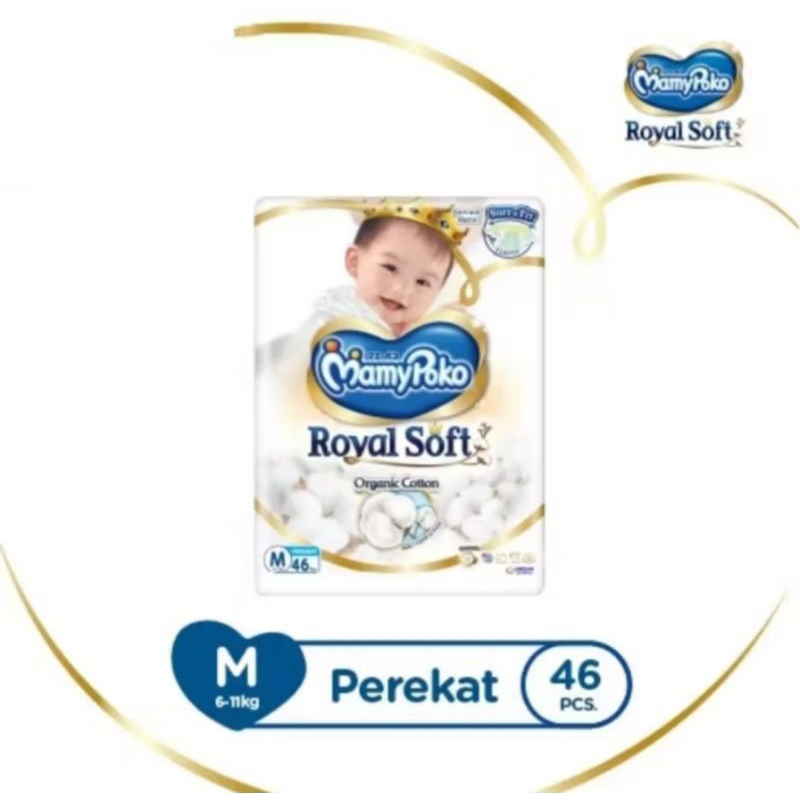 Jual Mamypoko Royal Soft M46 | Perekat | Shopee Indonesia