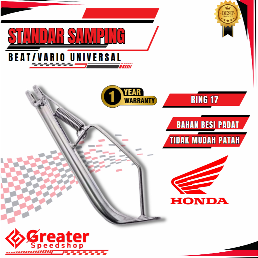 Jual standar BEAT ring 17 chrome+standar samping ring 17 chrome+Selahan ...